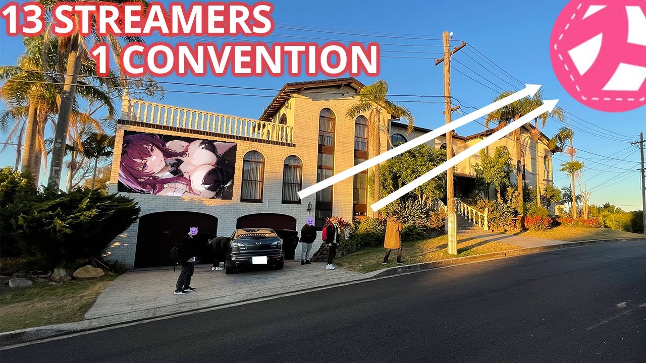 13 streamers going to an anime convention... - YouTube