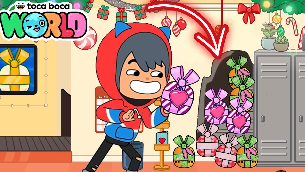 😱OMG! NEW GIFTS IN A SECRET CAVE IN THE POST OFFICE IN TOCA BOCA/ TOCA ...