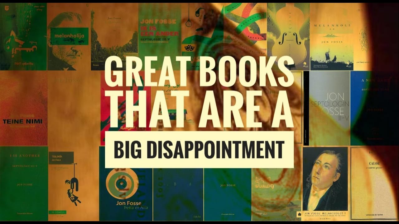 Great Books That Are A Big Disappointment - YouTube