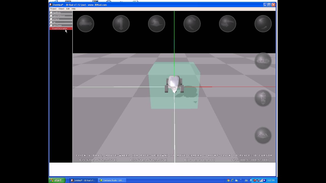 3D Rad Getting in&out car, Tutorial 12 Part 1 - YouTube