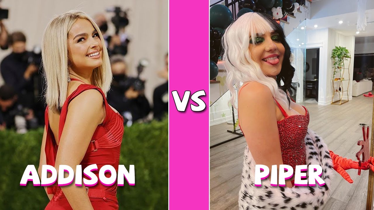 Addison Rae Vs Piper Rockelle TikTok Dances Compilation - YouTube