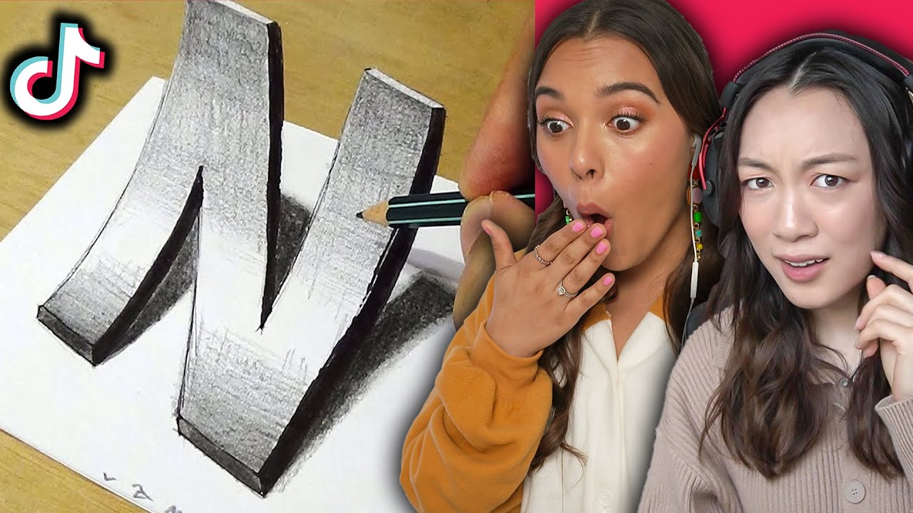 TikTok Calligraphy On Another Level ft. AmandaRachlee - YouTube