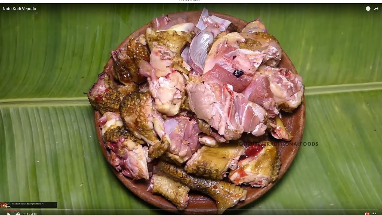 Natu Kodi Fry Recipe In Telugu ||నాటు కోడి ఫ్రై చూస్తే నోరు వురిపోతుది ...