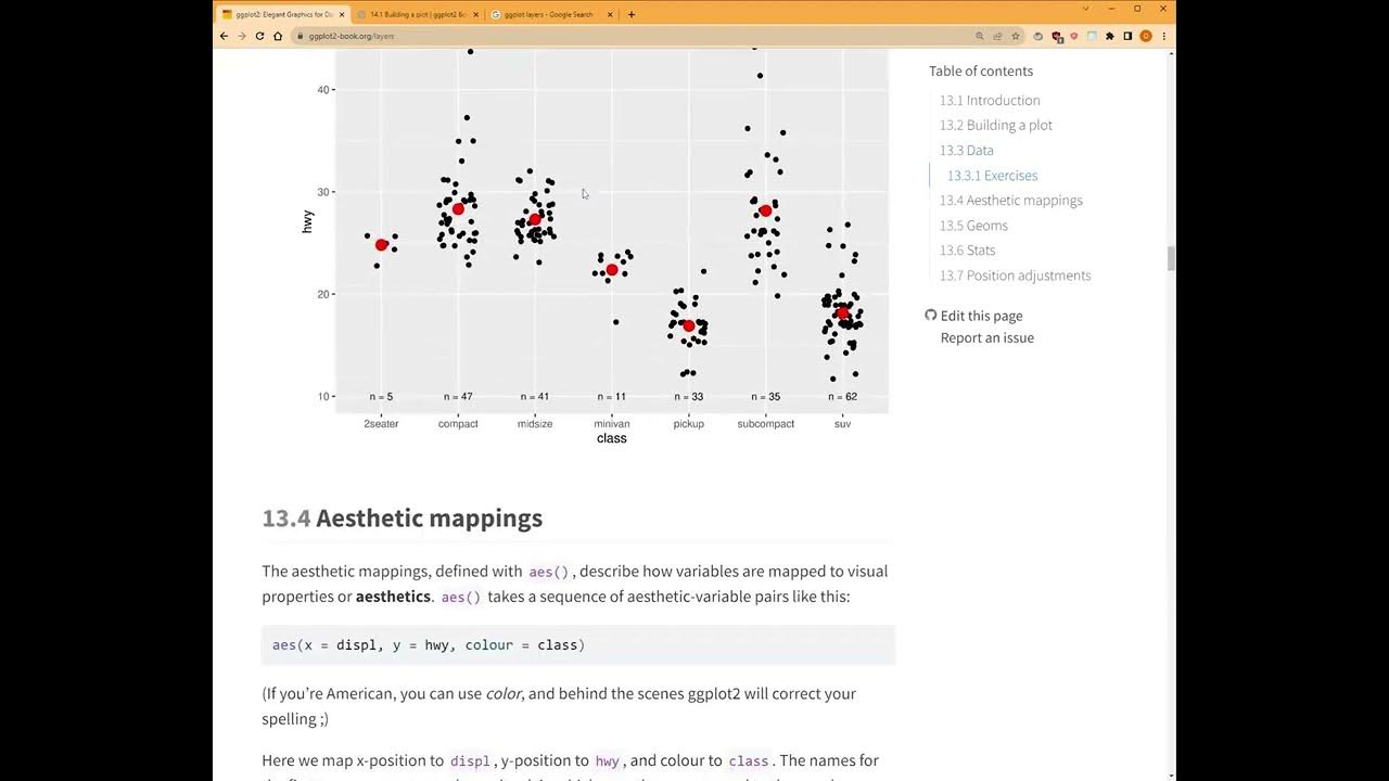 ggplot2: Mastering the grammar and Build a plot layer by layer (ggplot2_02 13 14) - YouTube