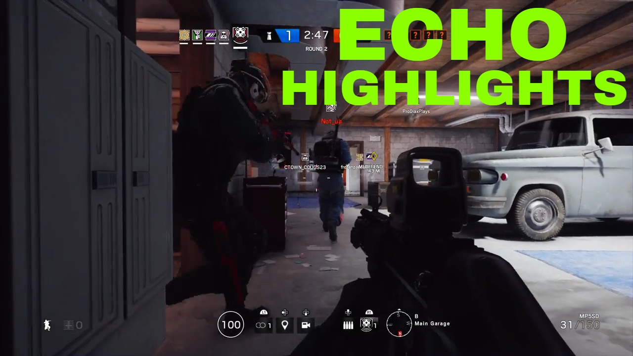 Echo Ranked Highlights - Rainbow Six Siege - YouTube