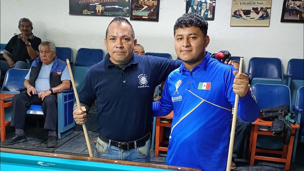Ubaldo SÁNCHEZ vs Samuel PALACIOS | Tremendo Cierre Billar a Tres ...