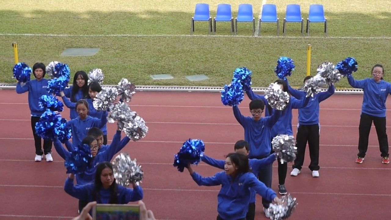 LKPFC 2016-2017 陸運會 啦啦隊比賽 藍社 - YouTube
