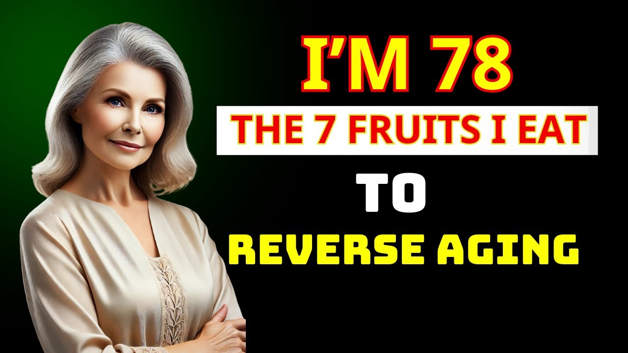 I only EAT These To CONQUER AGING and LIVE LONGER (Top 7 Anti-aging ...
