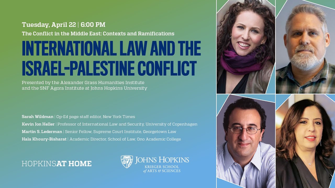 International Law and the Israel-Palestine Conflict - YouTube