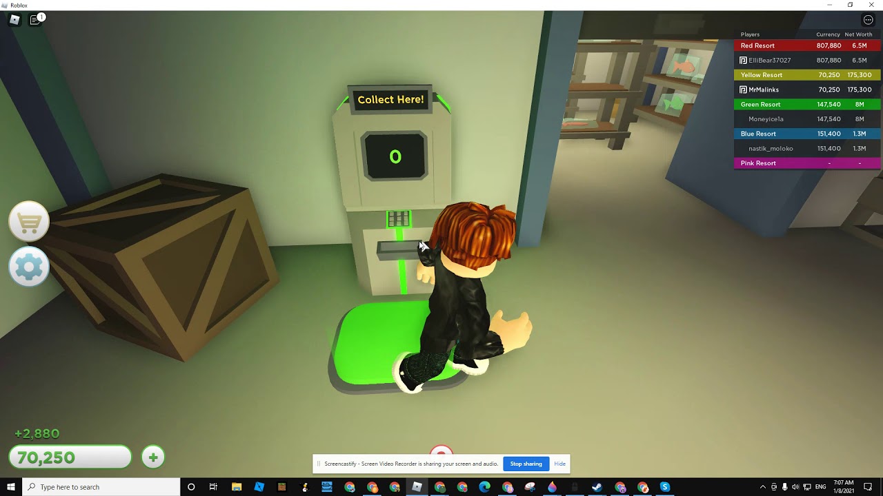 showing my Resort (roblox resort tycoon!) - YouTube