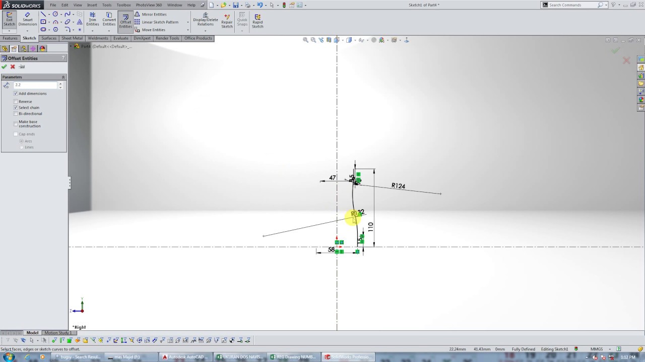 SOLIDWORKS Head Tube Headset Integrated - YouTube