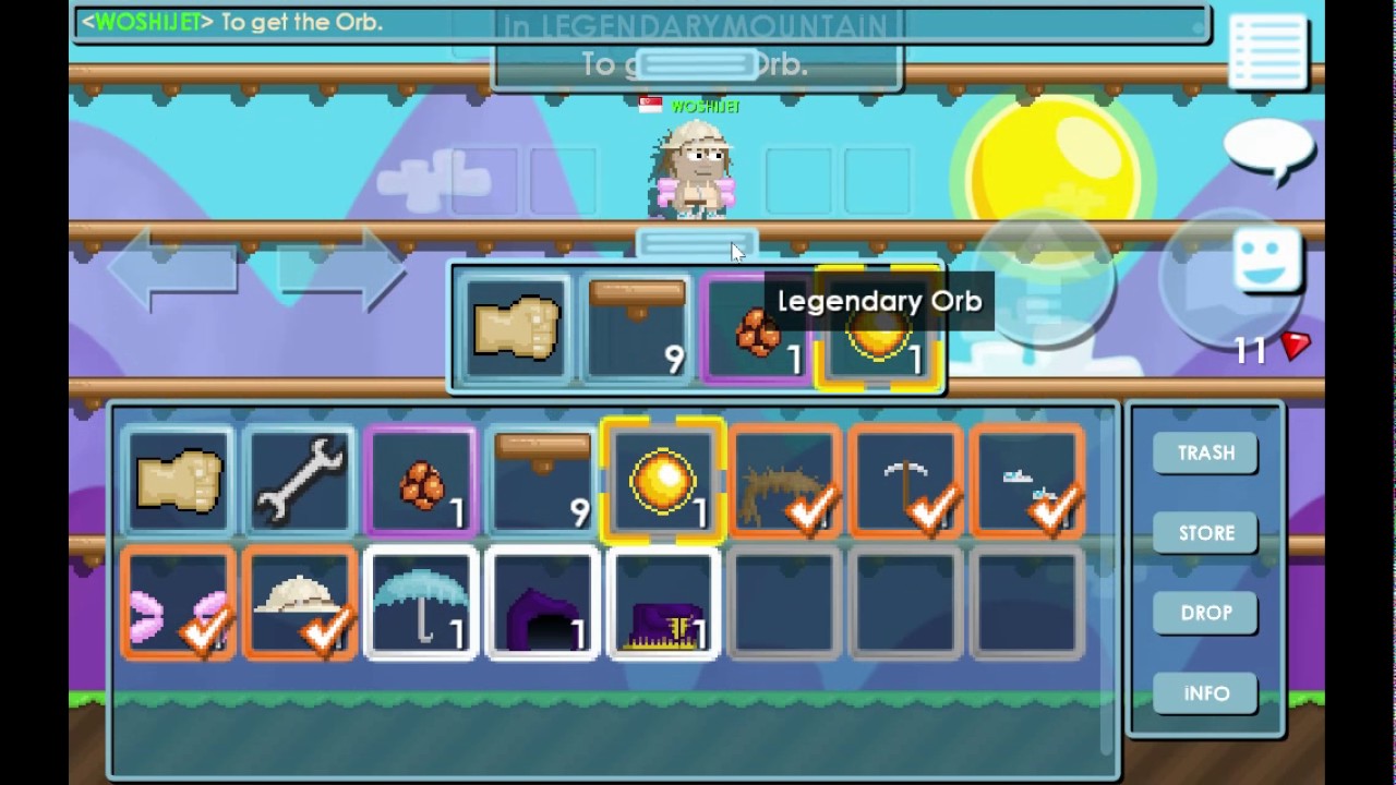 Growtopia | How To Get Legendary Orb - YouTube