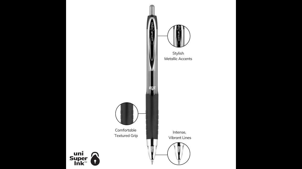 Security Pen/Check Washing - YouTube