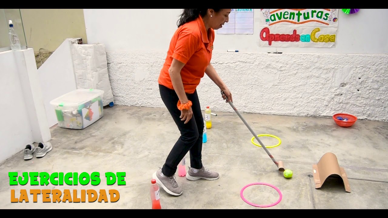 Psicomotriz Lateralidad juegos N°69 rodar objetos Nido Aventuras - YouTube