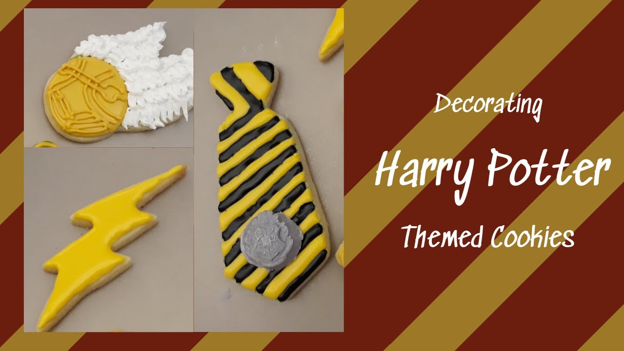 Decorating Harry Potter Themed Cookies | Hogwarts School of Cookiery ...