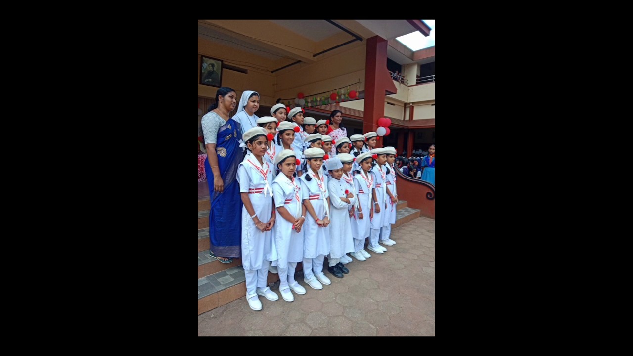 Him up school jrc scarfing ceremony - YouTube