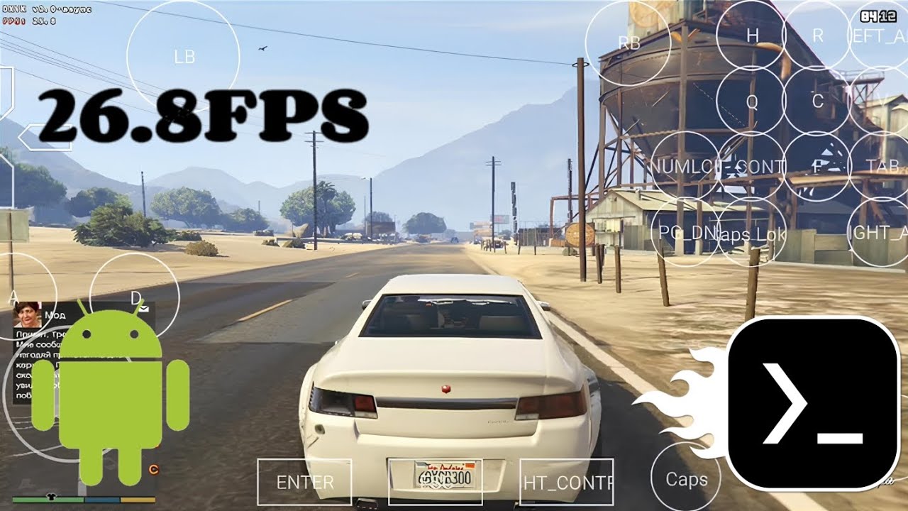 Gta V Android/ Mobox emulator/ Poco f5/ 26.8fps (no root) - YouTube