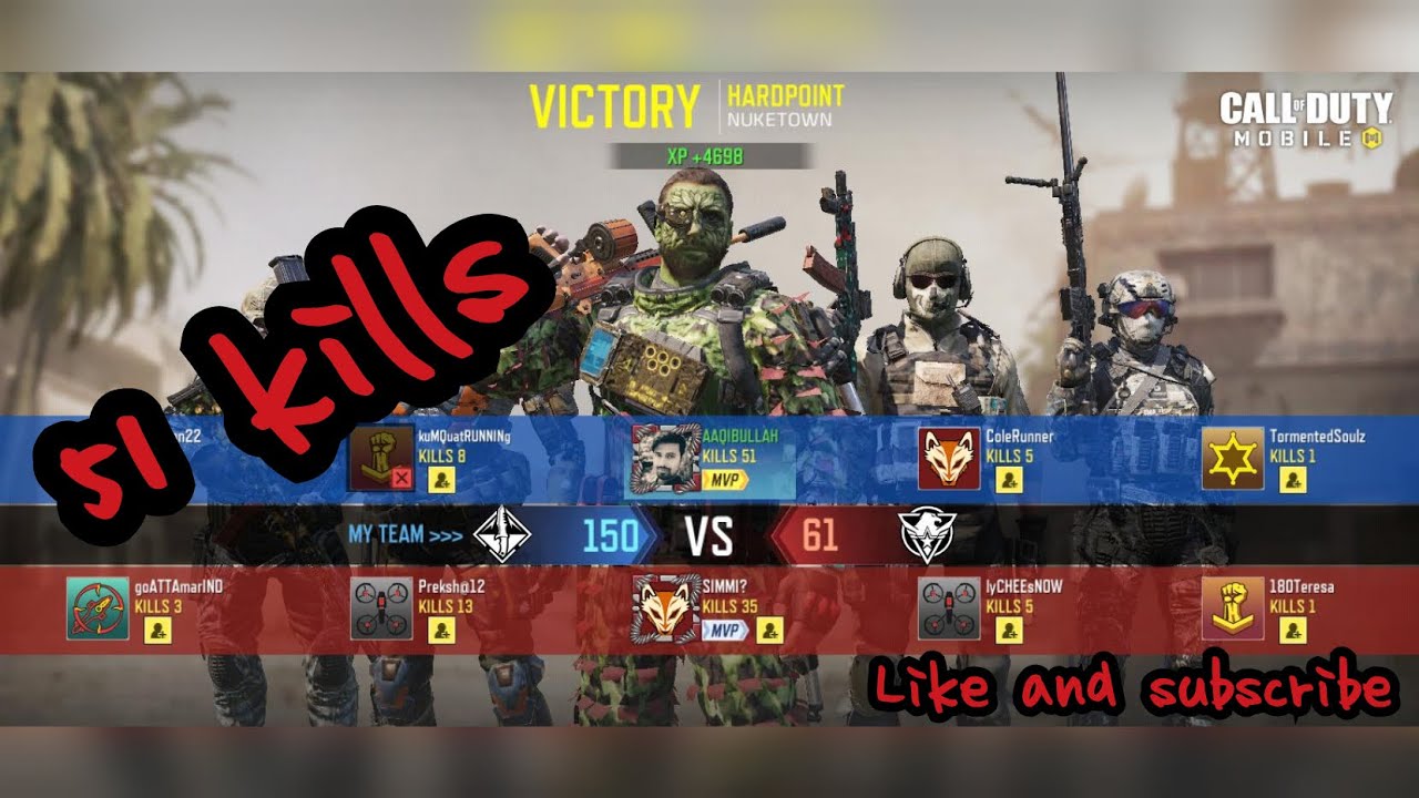 Cod mobile capture the hardpoint - YouTube