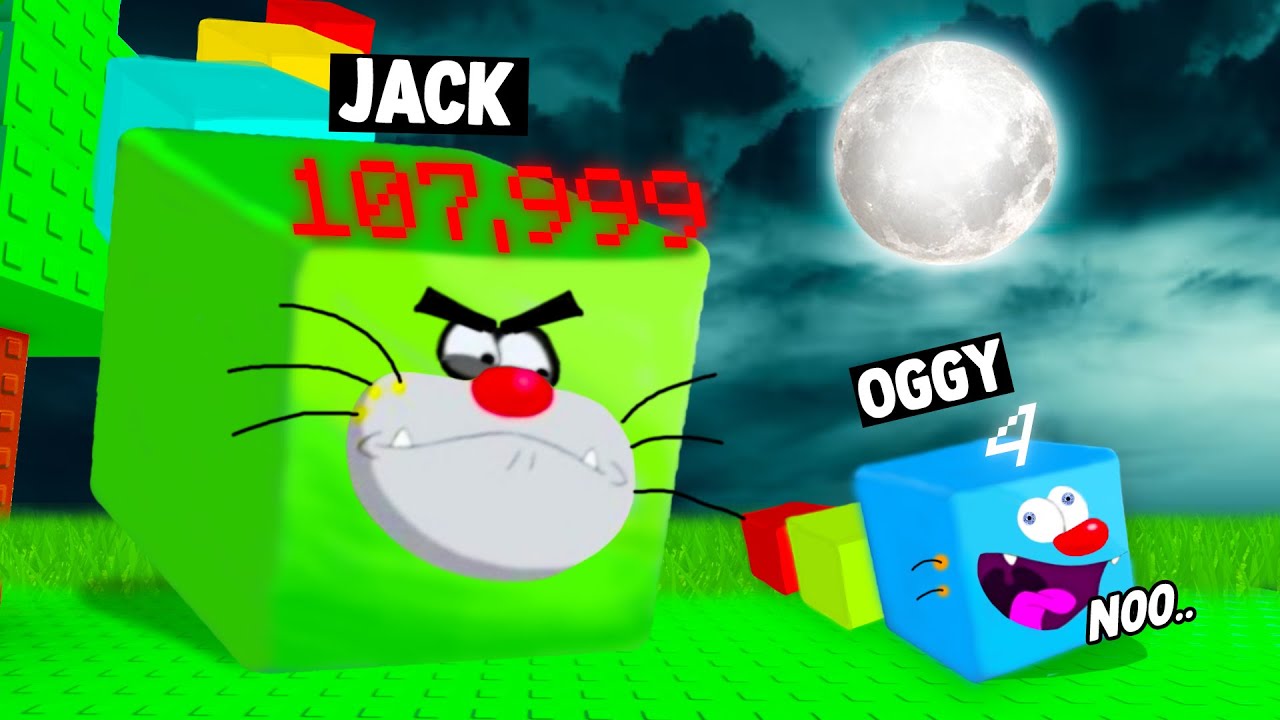 Oggy RUNNING FROM EVIL JACK IN ROBLOX! .ft Oggy - YouTube