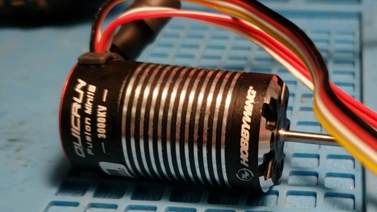 Capra UTB18, Fusion Mini 16 Motor Installation And First Test - YouTube