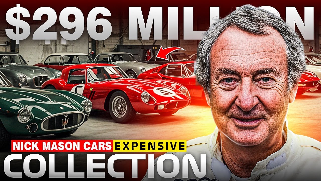 Nick Mason's MOST EXPENSIVE $296 Million Car Collection EXPOSED! - YouTube