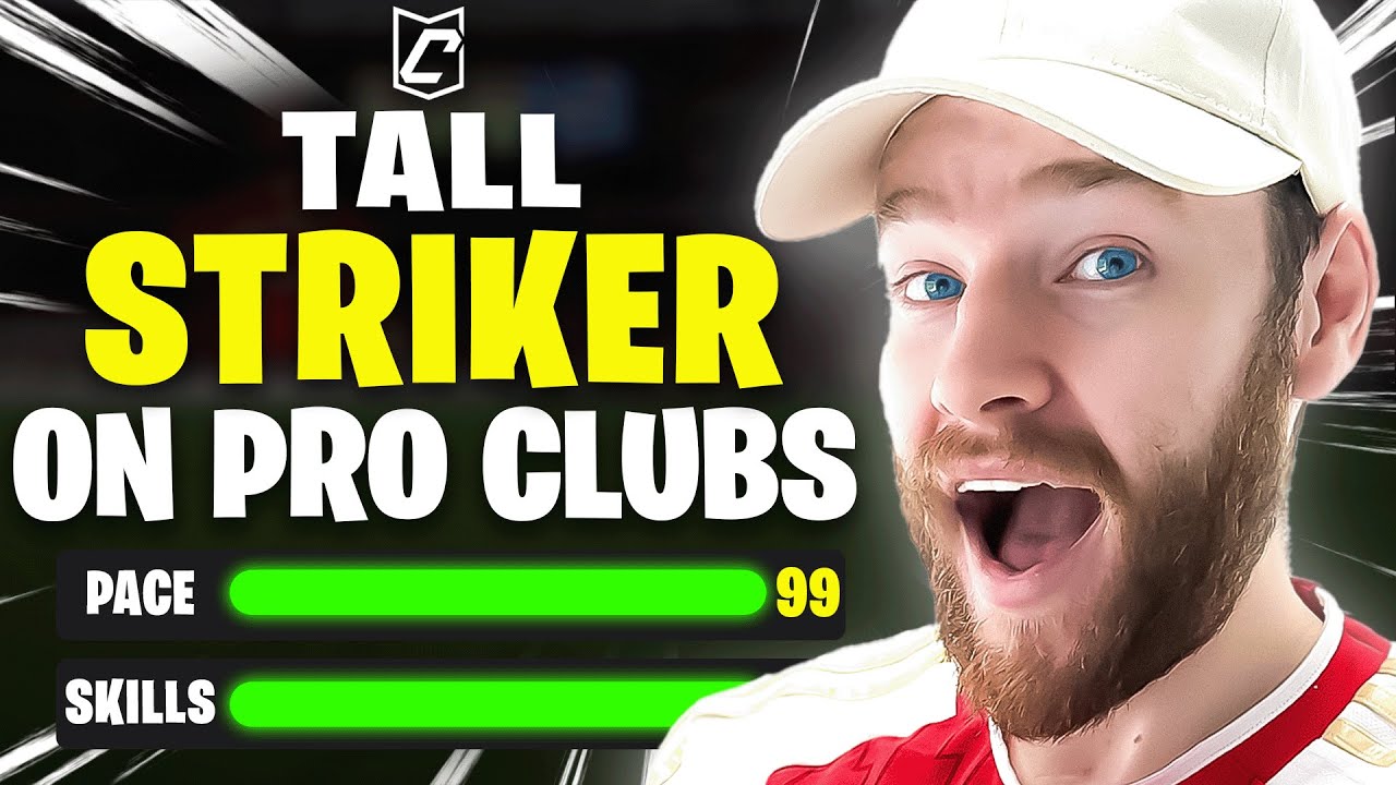 *GOATED* The Best TALL Striker Build In EA FC Pro Clubs - YouTube