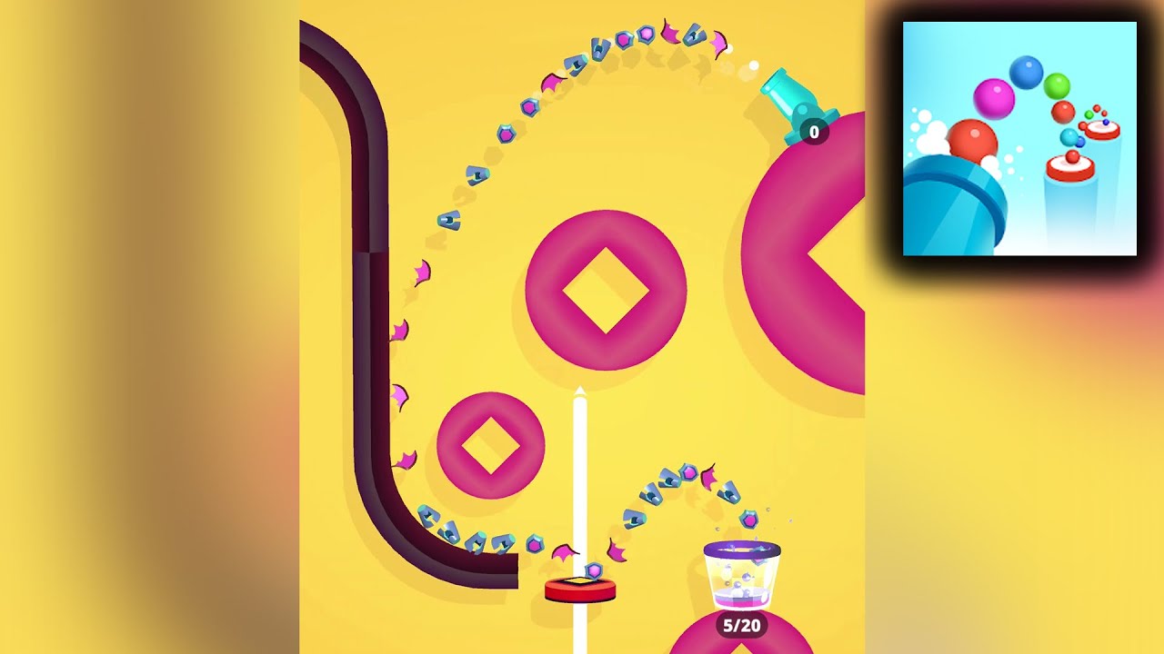 Cannon Shot - Android, iOS Game Play - YouTube
