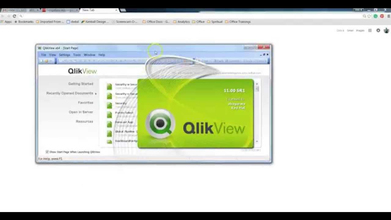 QlikView Tutorials | QlikView Security | Reducing Data from a Field for a particular user - YouTube