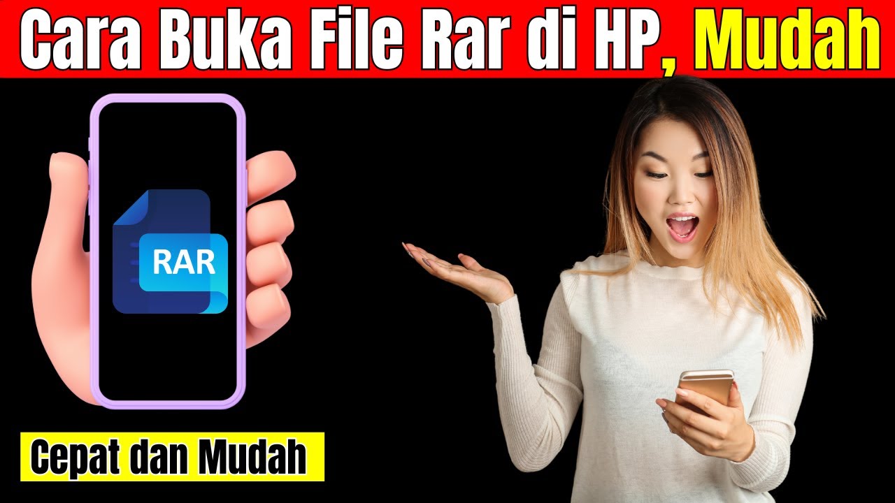 Cara Mengekstrak atau Buka File RAR di HP - YouTube