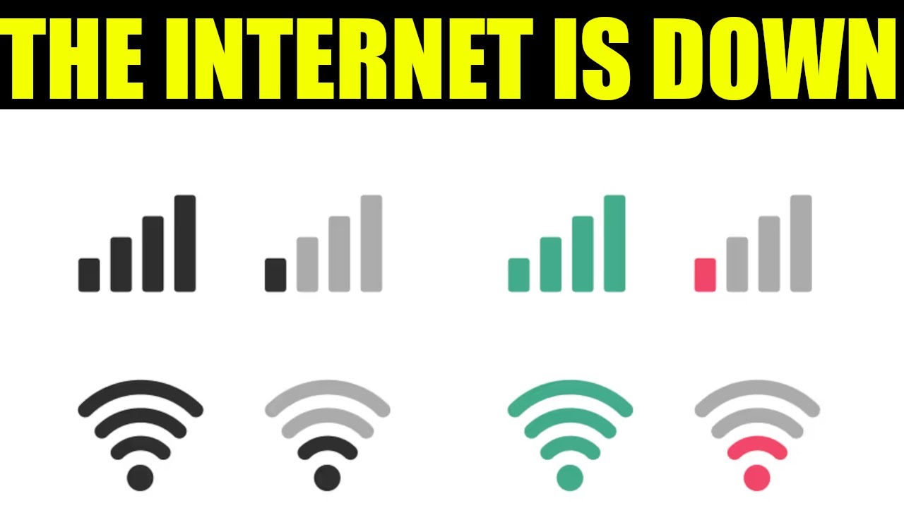 THE INTERNET IS DOWN WORLD WIDE (fortnite down, battlefield down, skate ...