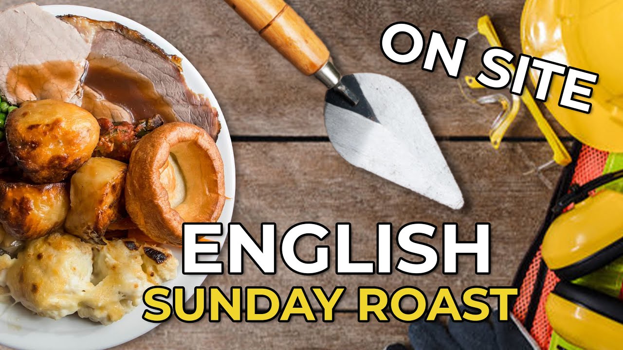 Cooking With Tools | Cooking a Sunday Roast on a Construction Site ...