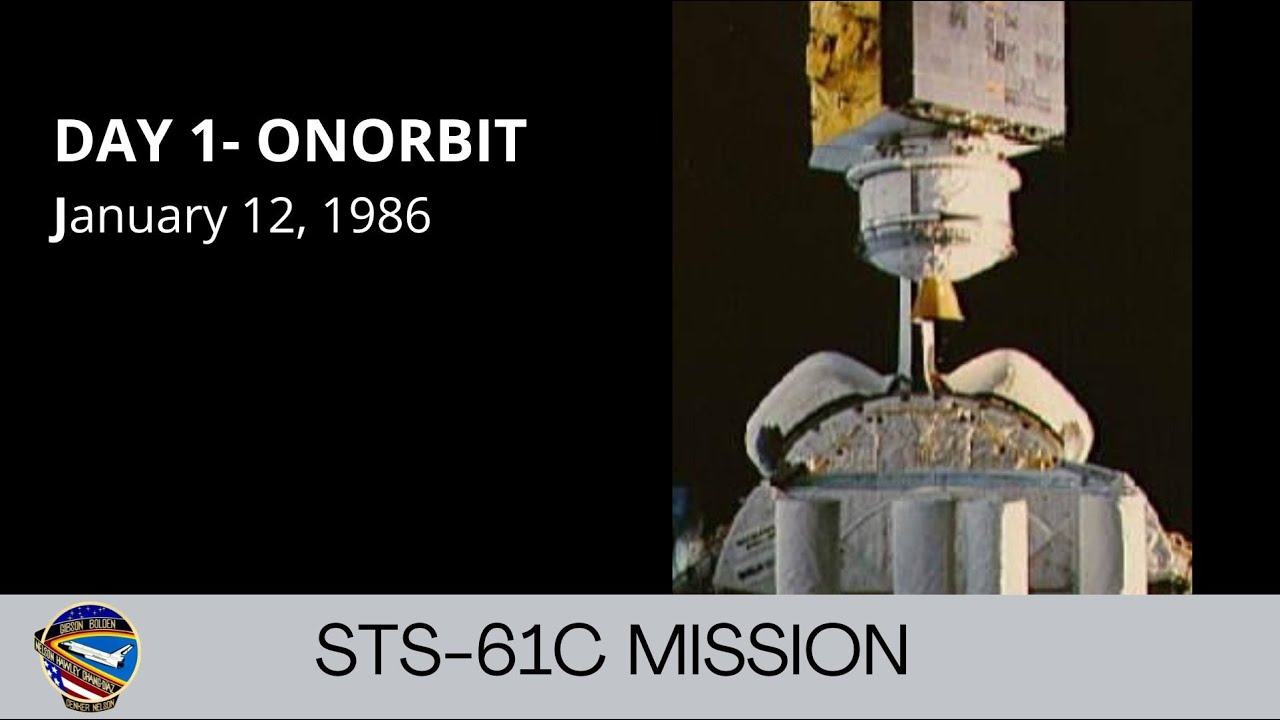 Space Shuttle Columbia STS-61C Onorbit - Day 1 - YouTube