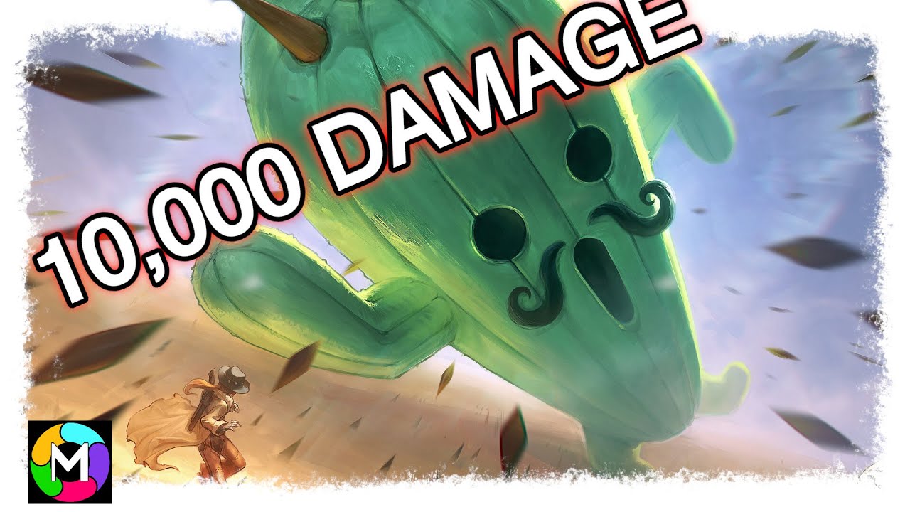 One-shotting with JUMBO CACTUAR! 🔥🌳 (MTG Arena Best of One) - YouTube