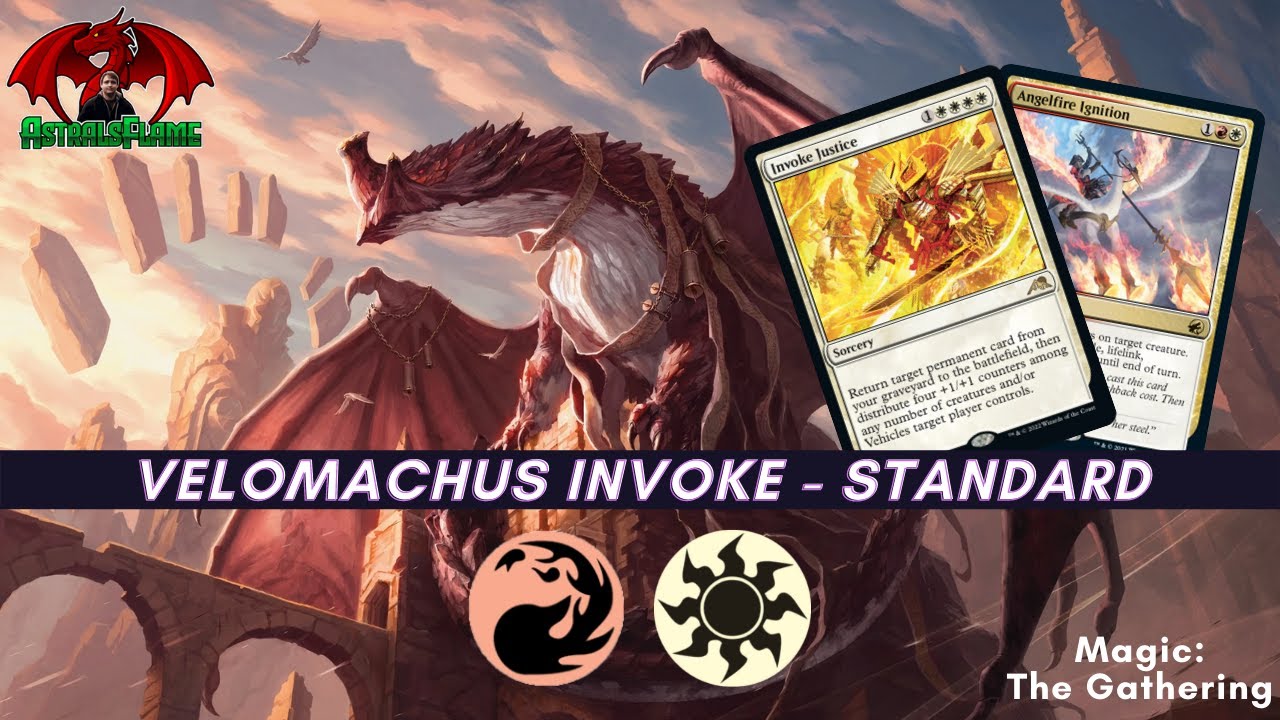 🔴⚪️ Velomachus Invoke "JUSTICE" | MTG Arena | Standard | Deck Tech ...
