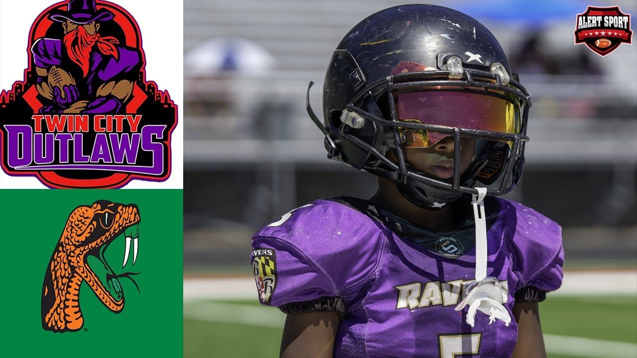 🚨🔥🚨 8U TWIN CITY OUTLAWS VS GA RATTLERS | GEORGIA YOUTH FOOTBALL | EYSN ...