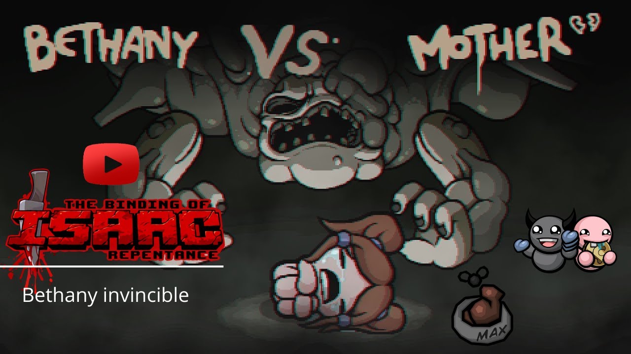BETHANY INVINCIBLE |The Binding of isaac Repentance - YouTube