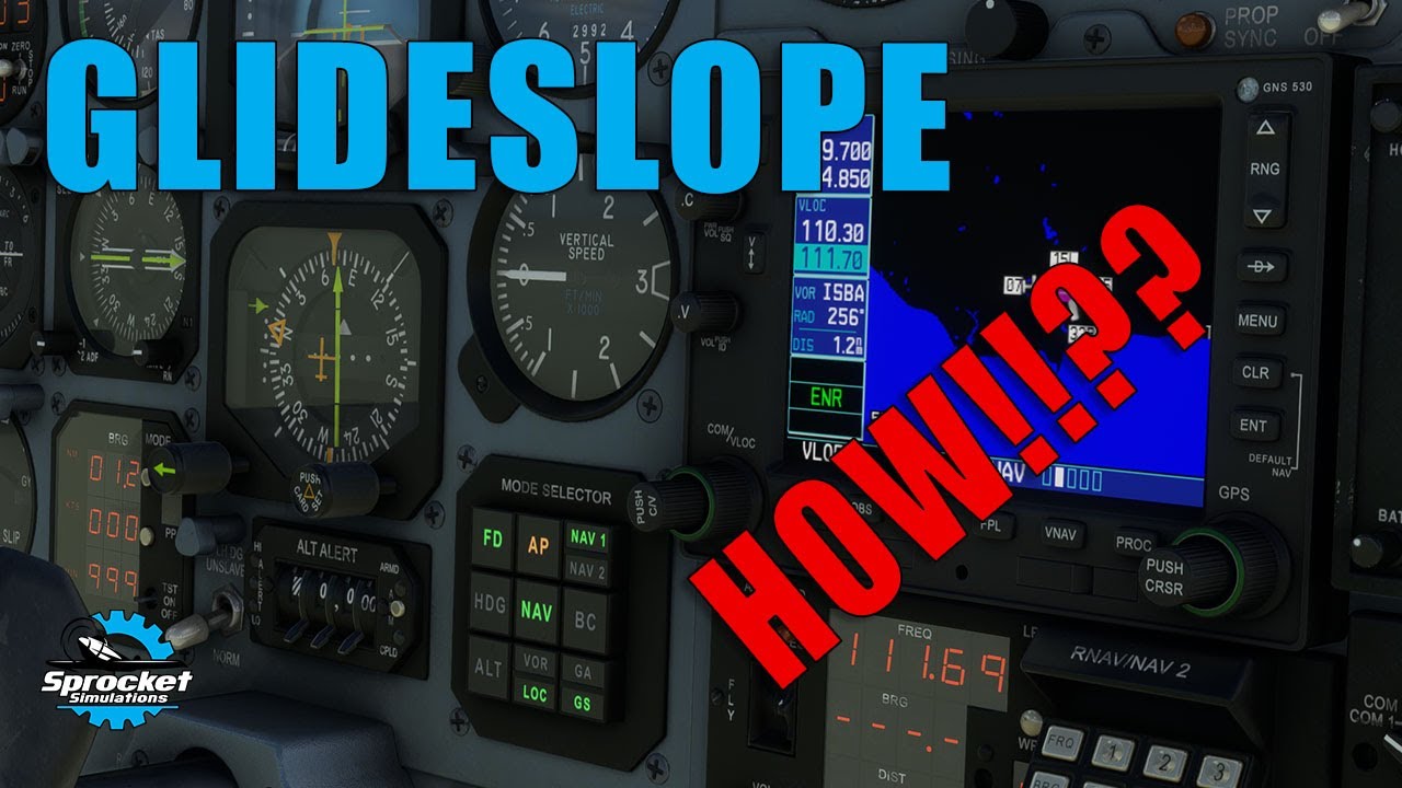 MSFS Cessna 414 GNS530 - How do you capture an ILS and RNAV approach ...