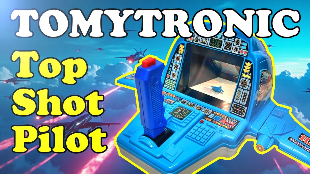 1988 Tomy Top Shot Pilot Disassembly and Play - YouTube