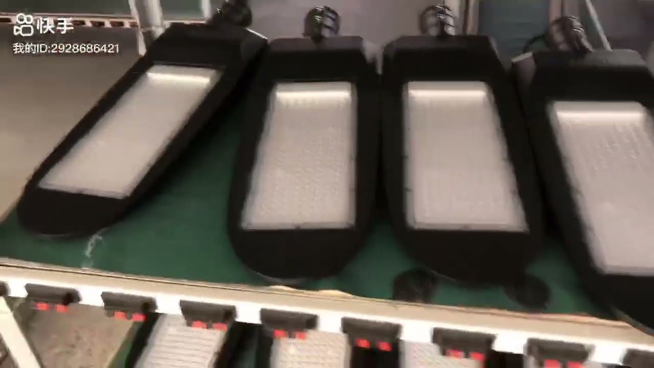 LED STREET LIGHT PRODUCTION - YouTube