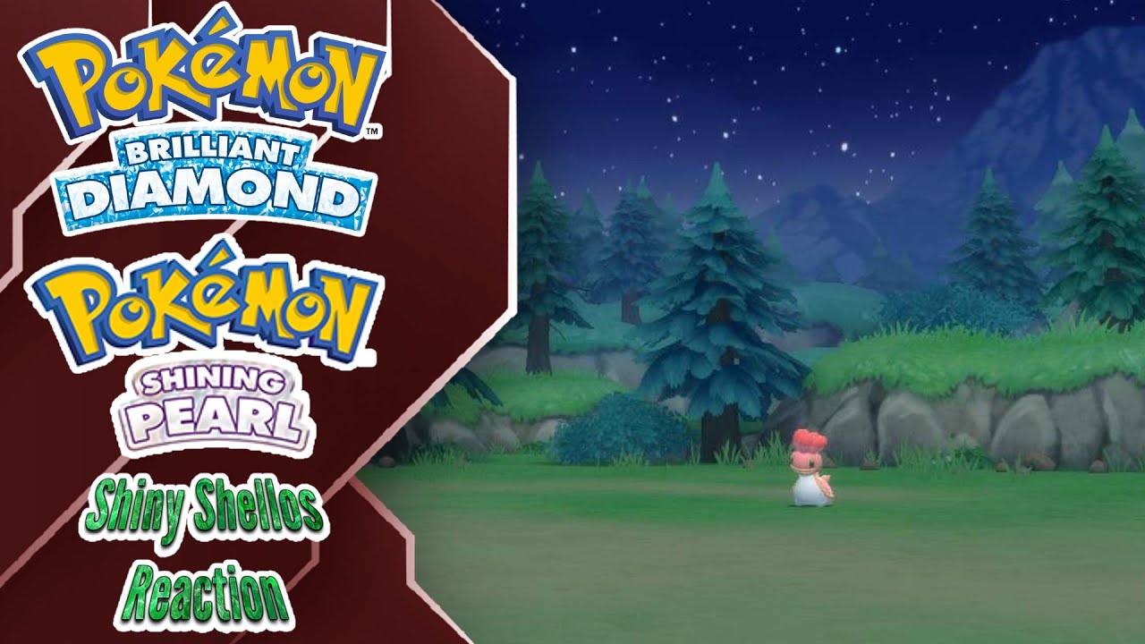 Shiny Shellos (West Sea) + Evolution! Pokemon Brilliant Diamond ...