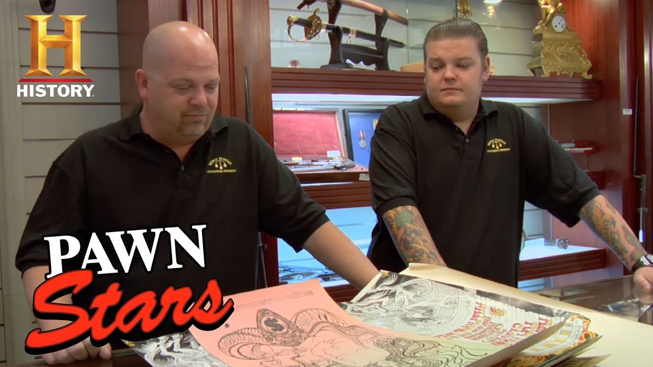 1960s San Francisco Rock Concert Posters (Season 4) | Pawn Stars - YouTube