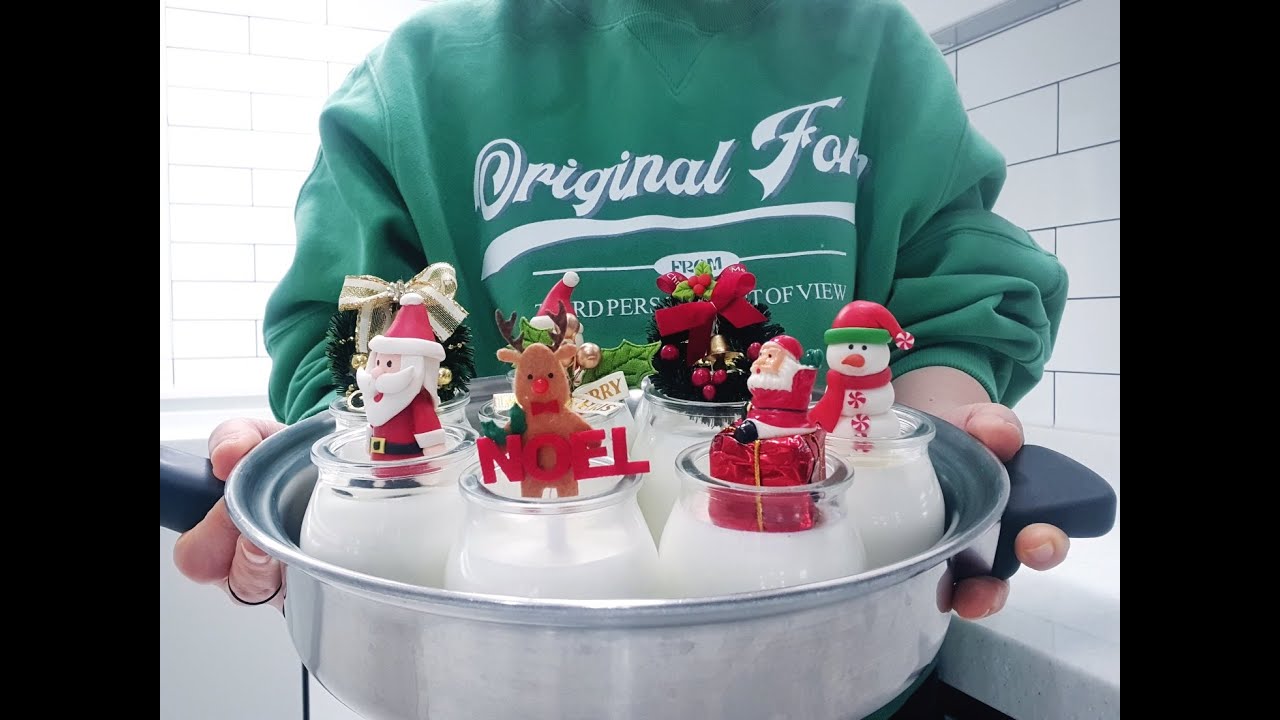 요리정리새벽 Vlog 냄비로 요거트 만들기 일상 닭갈비 수제 요거트 배추전 무전 쵸코시럽 반찬