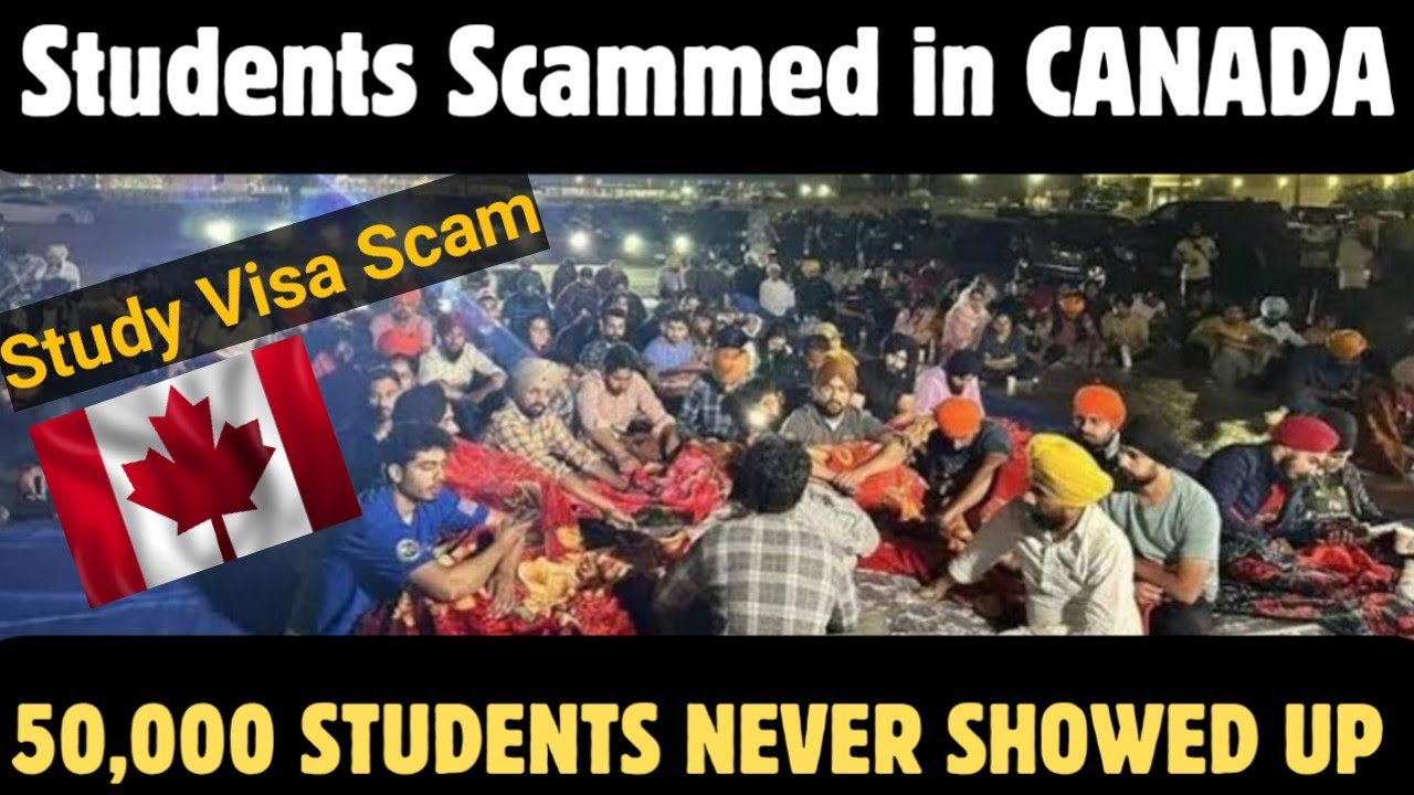 STUDENTS SCAM IN CANADA 🇨🇦 STUDENT'S NEVER SHOWN UP TO THEIR SCHOOL ...