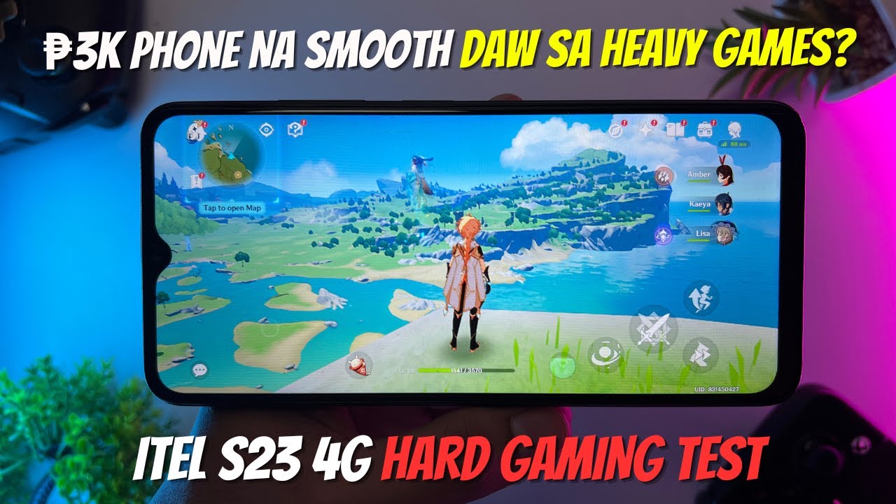 ₱3K PHONE NA SMOOTH DAW SA HEAVY GAMES!? ALAMIN NATIN -(ITEL S23 Gaming ...