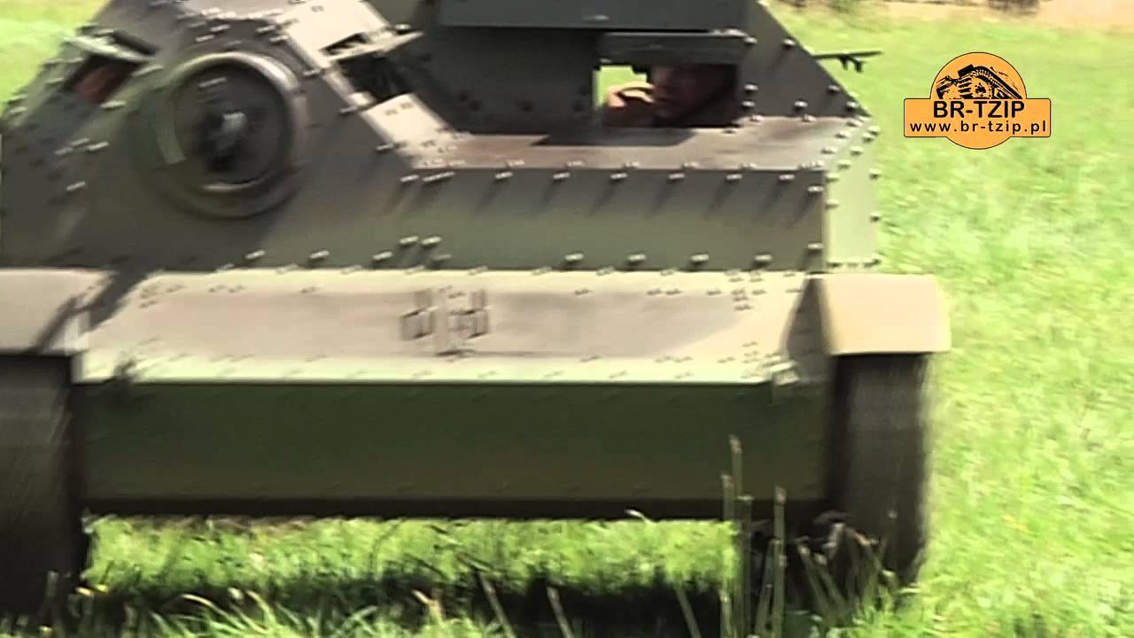 Tankietka TKS / Polish Tankette BR-TZIP 2013_part 2 - YouTube