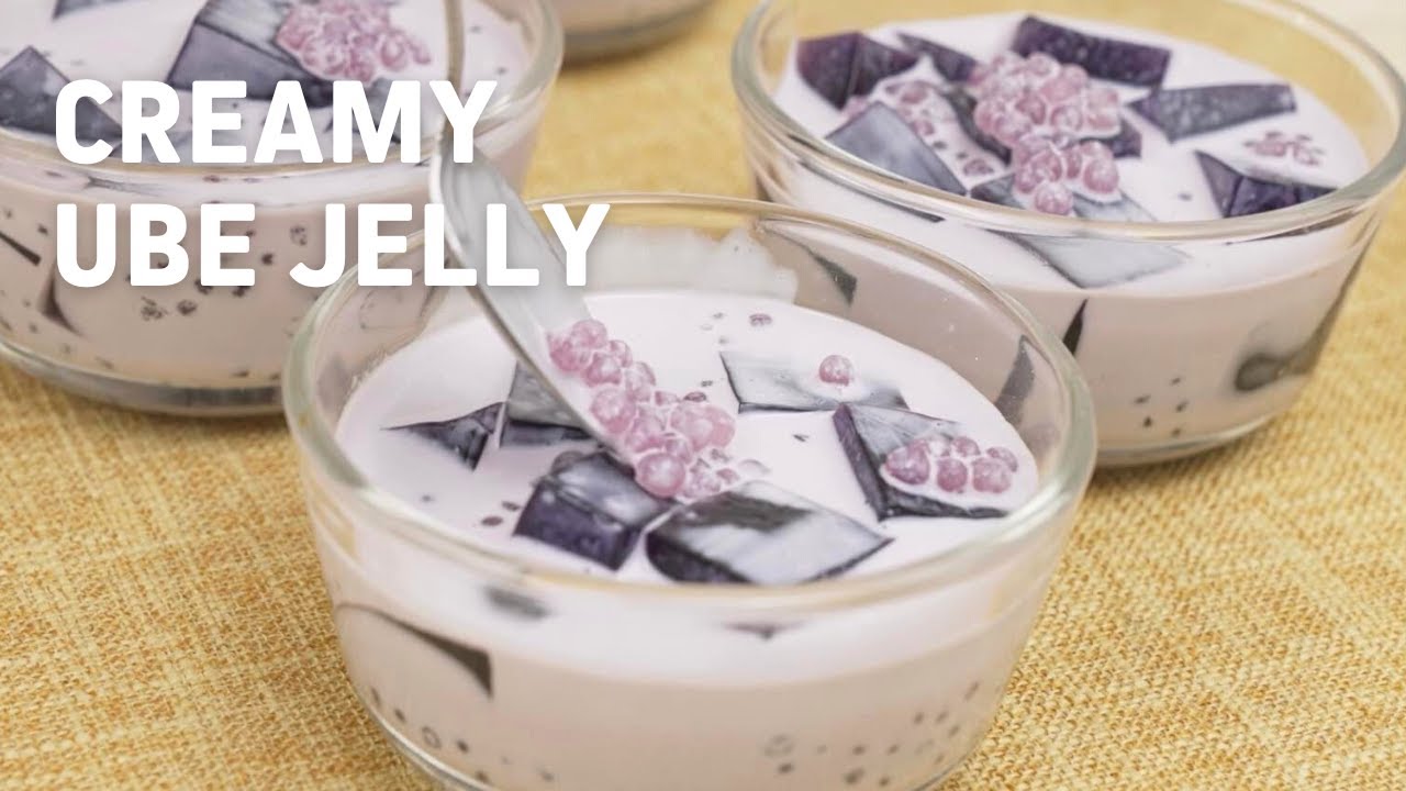 Creamy Ube Jelly Recipe (Must Try!) | Yummy PH - YouTube