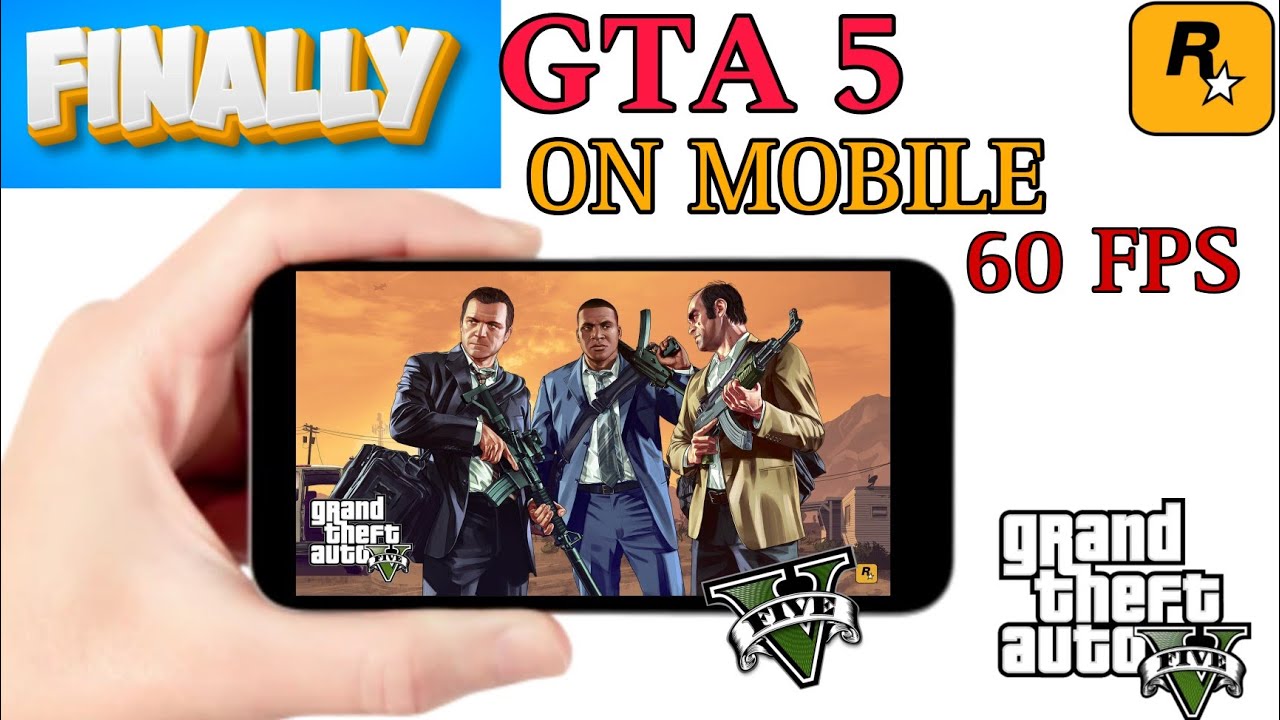 How to play GTA 5 on Android Smart Phone ! *60 FPS* - YouTube