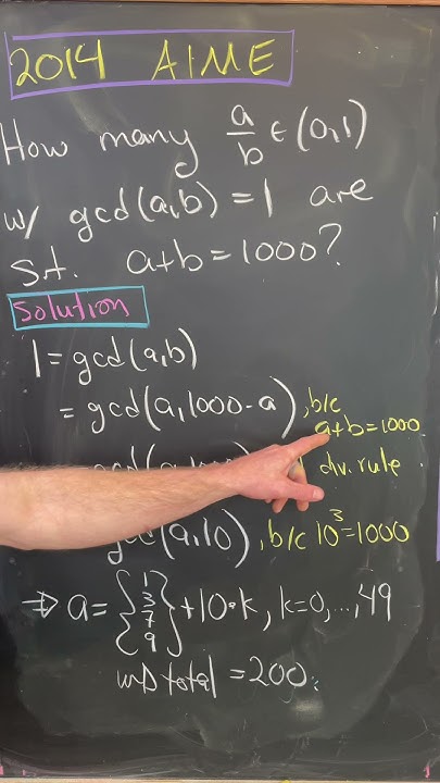 A nice number theory problem. - YouTube