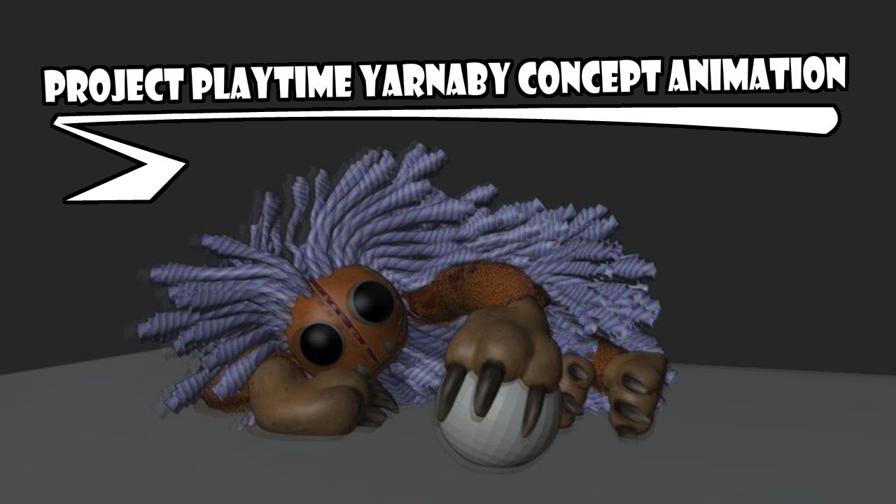 Project Playtime Phase 4 Yarnaby Concept Animation - YouTube