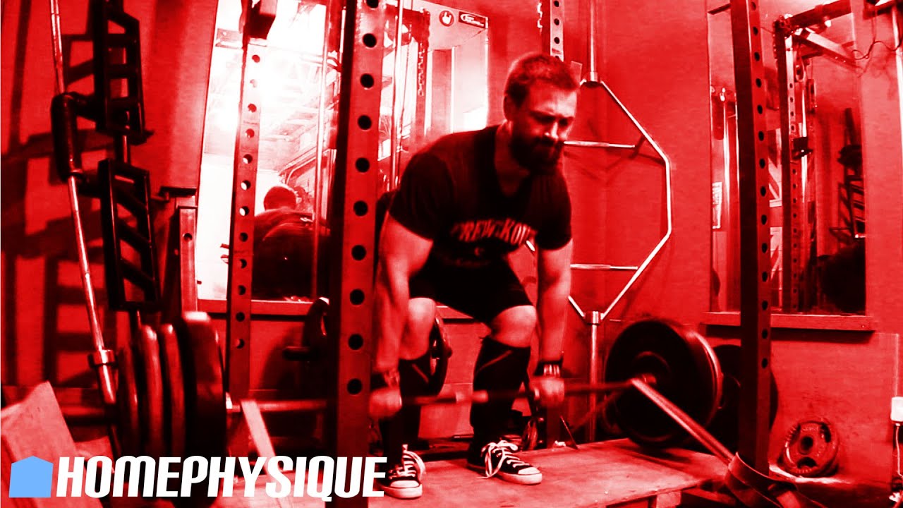 Ed Coan Deadlift Week 2... Still Poverty Weights - YouTube